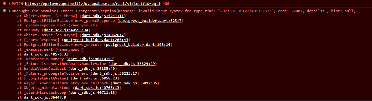 Using Current Time option to update a Time column from Supabase throw an error · Issue #342 ...