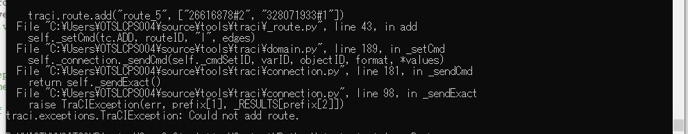 Error while adding vehicle to simulation using traci. · Issue #12566 · eclipse-sumo/sumo · GitHub