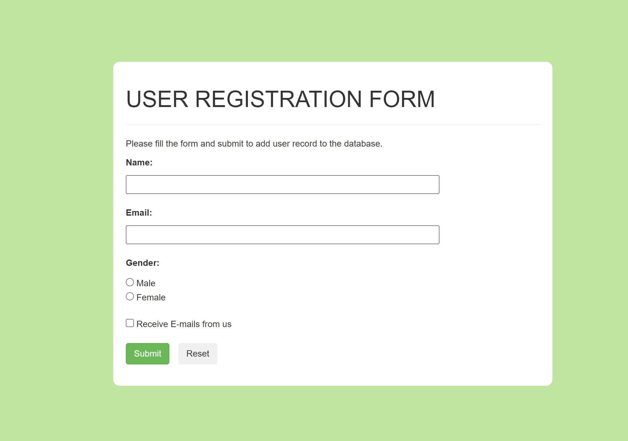Github Johnashraf Form Php