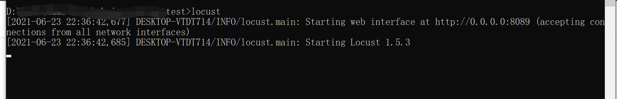 Locust http://localhost:8089/ not showing up · Issue #1779 · locustio/locust · GitHub