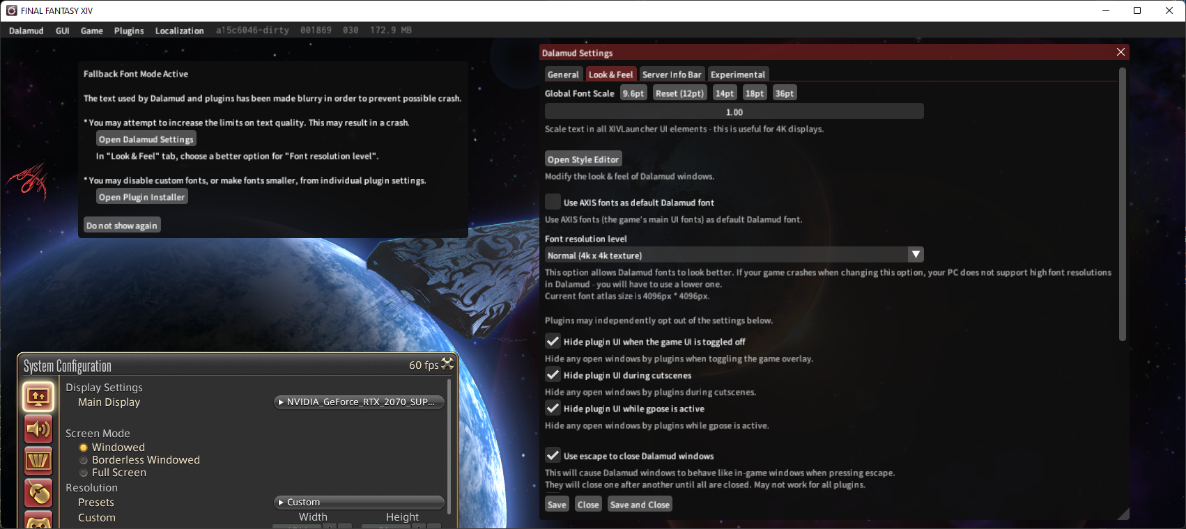 Set explicit fallback font size, and add fallback font notice window by Soreepeong · Pull ...
