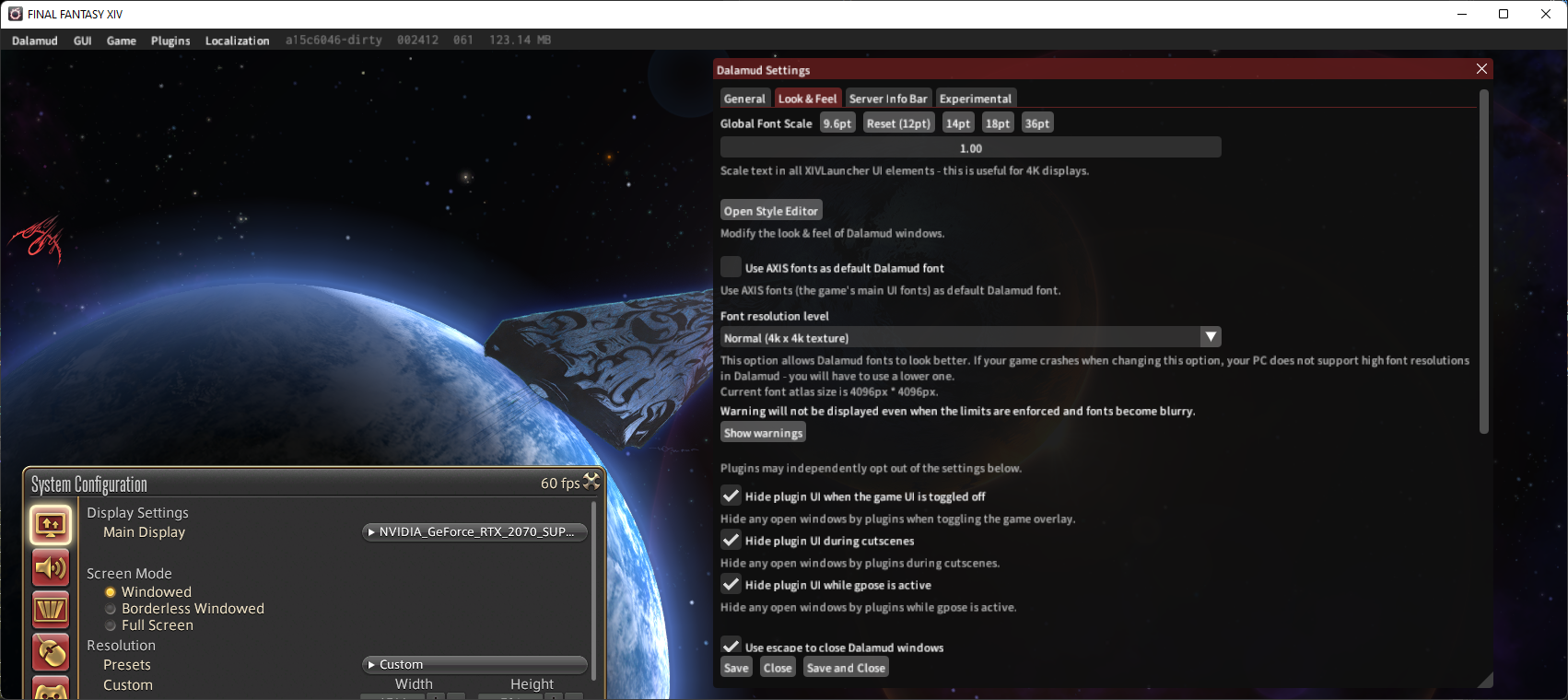 Set explicit fallback font size, and add fallback font notice window by ...
