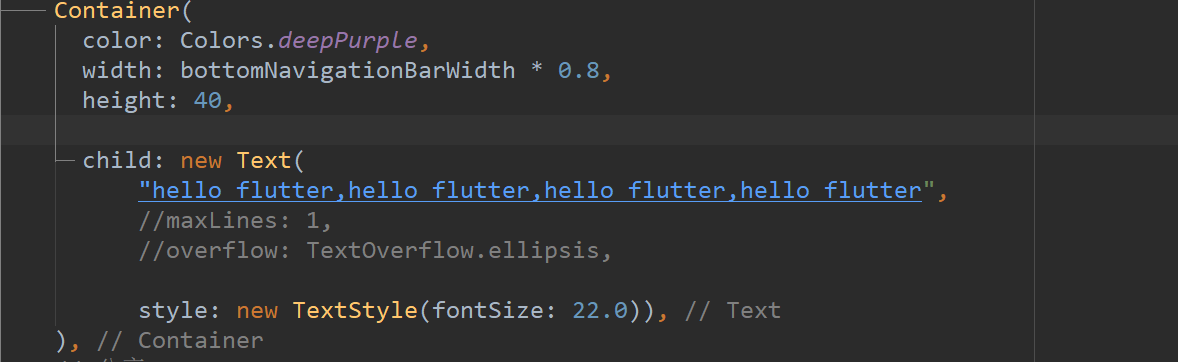 how judge Text overflow Conainer？ · Issue #40223 · flutter/flutter · GitHub