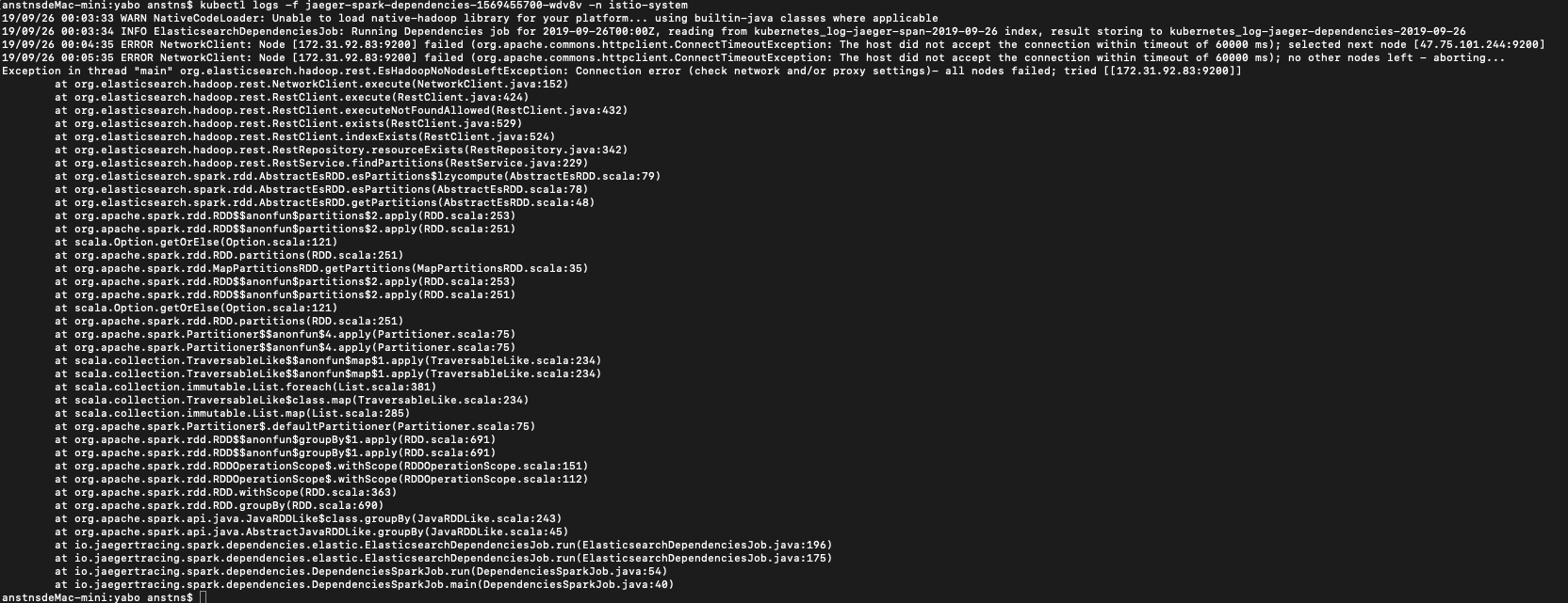 jaeger-spark 服务死了 · Issue #796 · kubesphere/kubesphere · GitHub