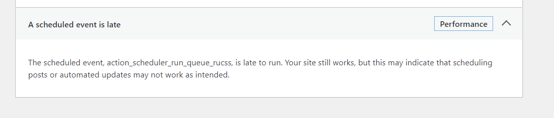 action_scheduler_run_queue_rucss is late to run · Issue #5444 · wp-media/wp-rocket · GitHub