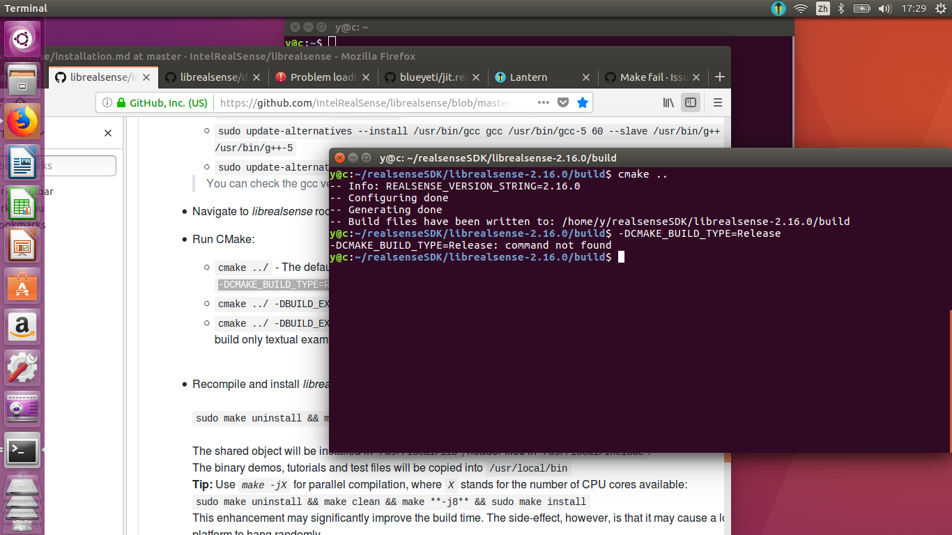 Make fail · Issue #2314 · IntelRealSense/librealsense · GitHub