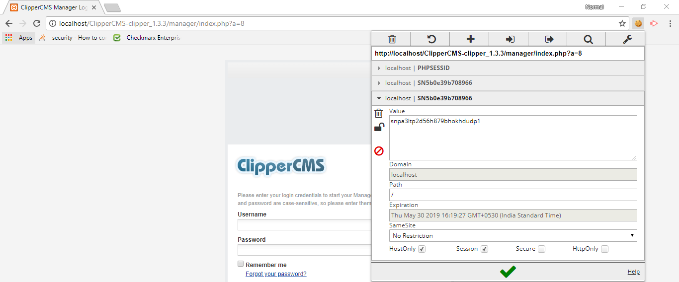 Session Fixation · Issue #486 · ClipperCMS/ClipperCMS · GitHub
