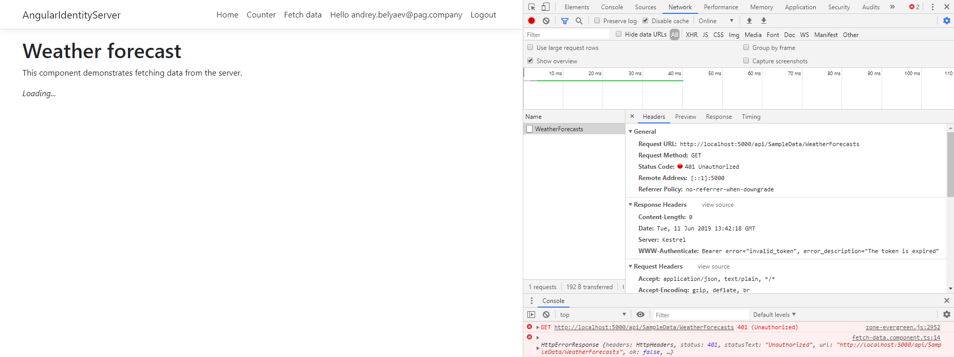 Token Expiration · Issue 12727 · Dotnet Aspnetcore Docs · Github
