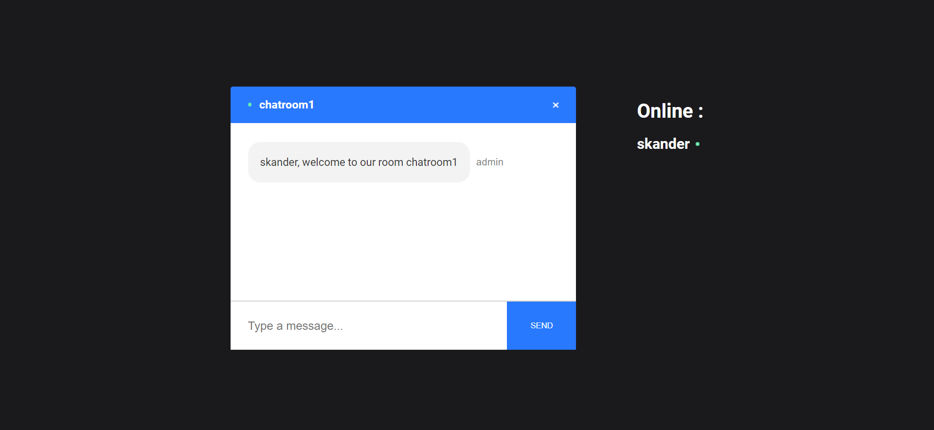GitHub - skanderHarrabi/real-time-chat