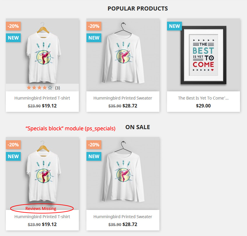 Issue with Product Comments module · Issue #14827 · PrestaShop ...
