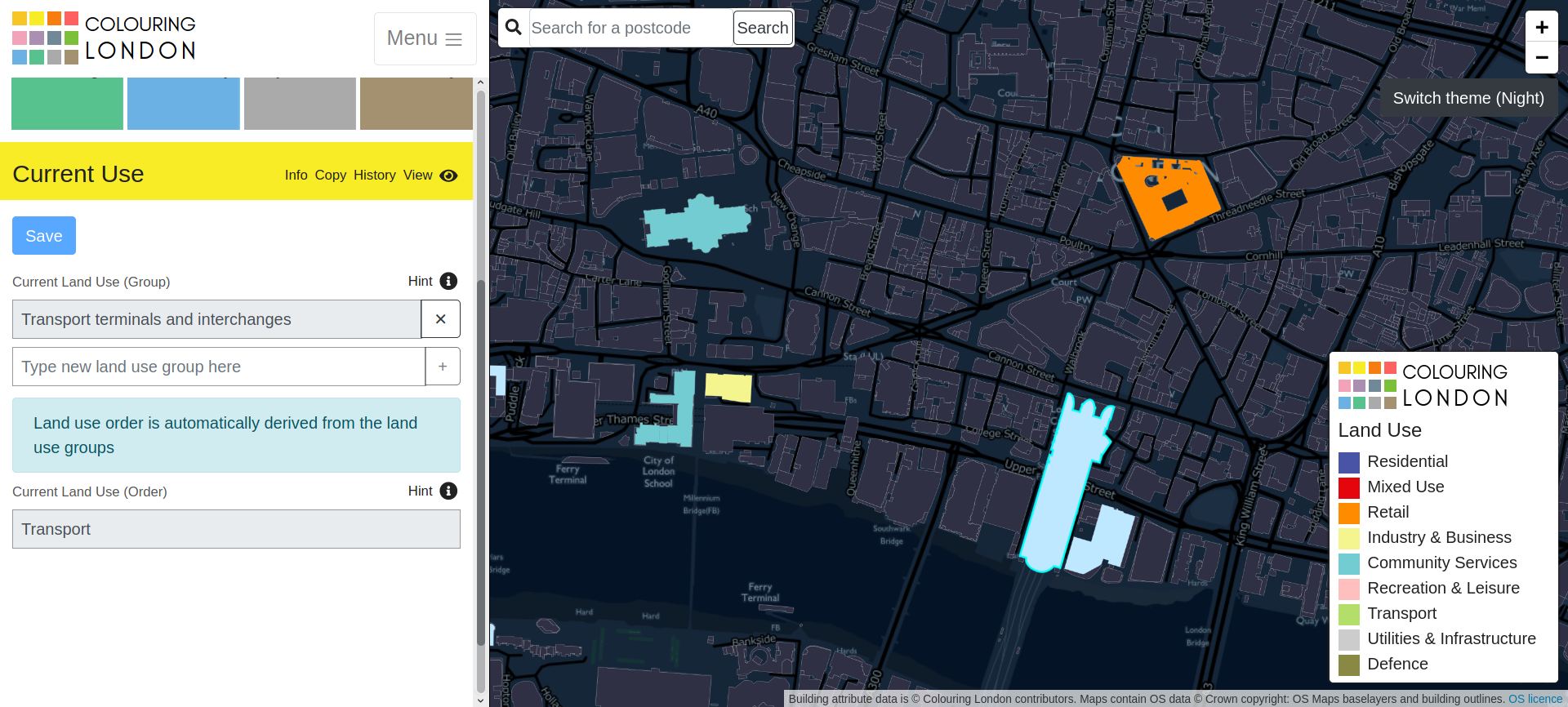 Current Use legend colours mismatch · Issue #600 · colouring-cities/colouring-core · GitHub