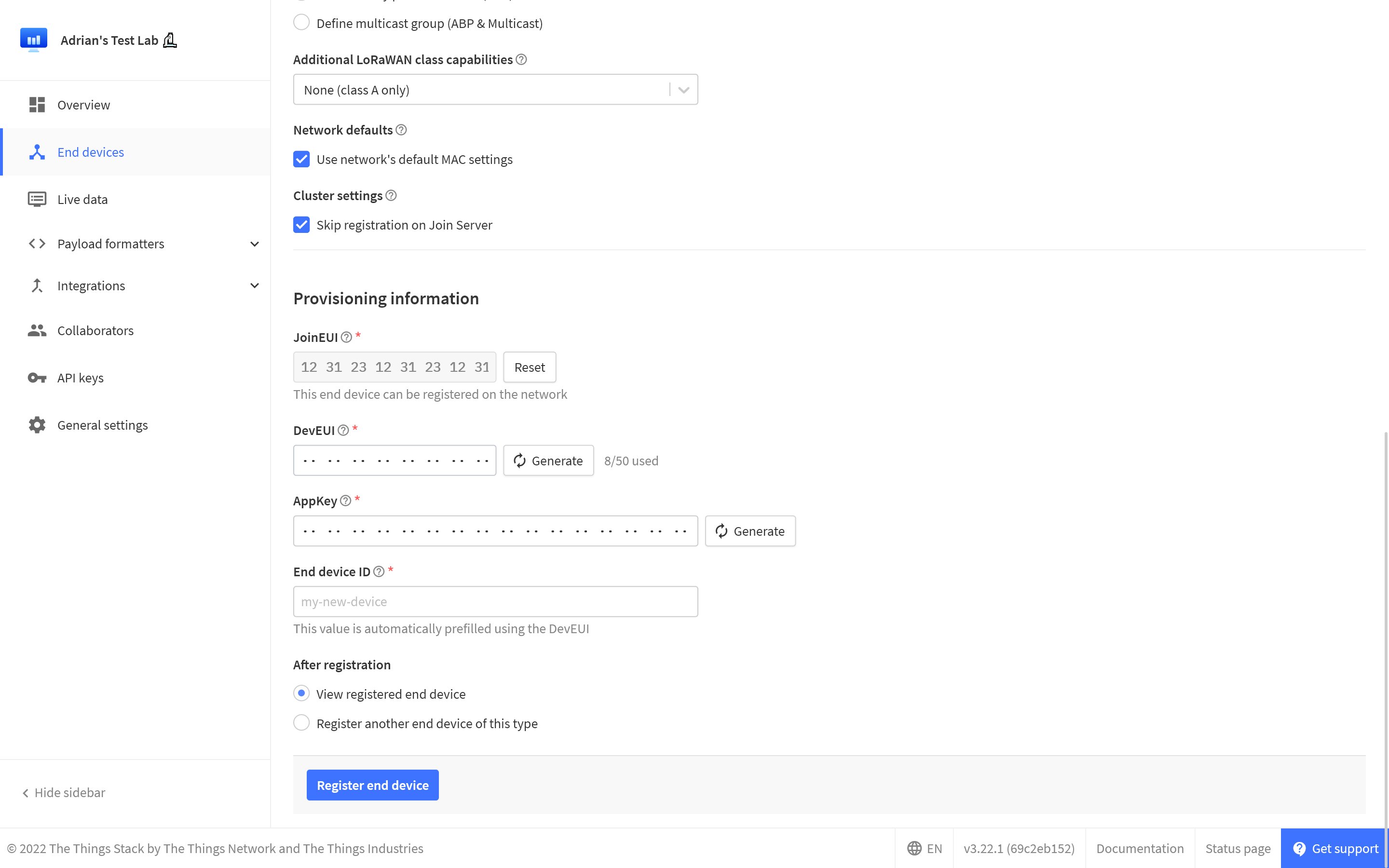 Skipping registration the cluster join server still requires the AppKey · Issue #5886 ...