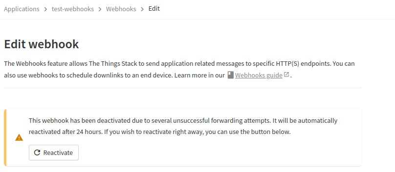 Webhook health status does not take into consideration backend configuration · Issue #5896 ...