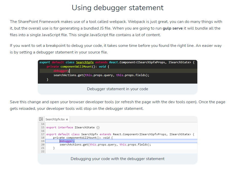 Errors when attempting to debug sample webparts · Issue #2030 · pnp/sp-dev-fx-webparts · GitHub