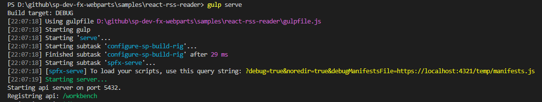 react-rss-reader - · Issue #3054 · pnp/sp-dev-fx-webparts · GitHub