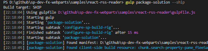 react-rss-reader - · Issue #3054 · pnp/sp-dev-fx-webparts · GitHub