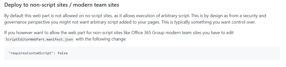 react-script-editor doest not display in the menu · Issue #1555 · pnp/sp-dev-fx-webparts · GitHub