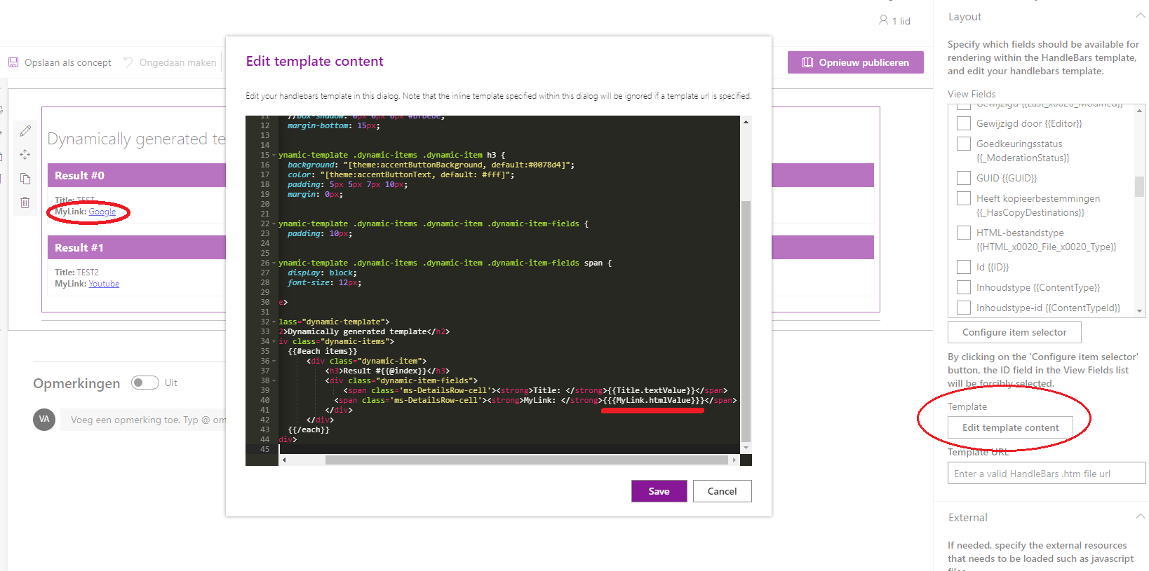 React Content Query Web part: Help or code snippet needed to format hyperlink output · Issue ...