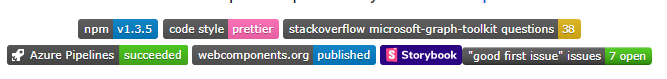 Add "good first issue" badge to README · Issue #729 · microsoftgraph ...