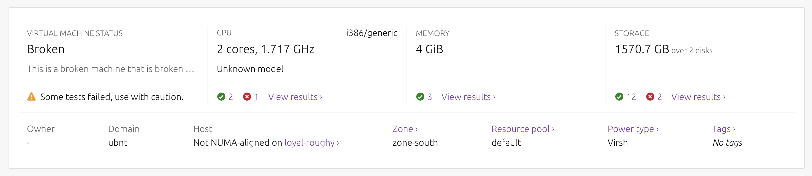 Fit long broken messages on machine details · Issue #2565 · canonical/maas-ui · GitHub