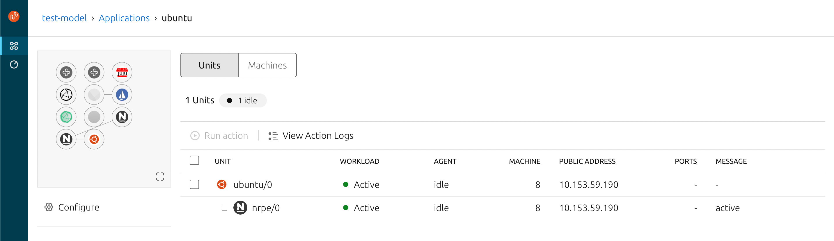 Subordinate units are not shown in the unit list · Issue #1004 · canonical/juju-dashboard · GitHub