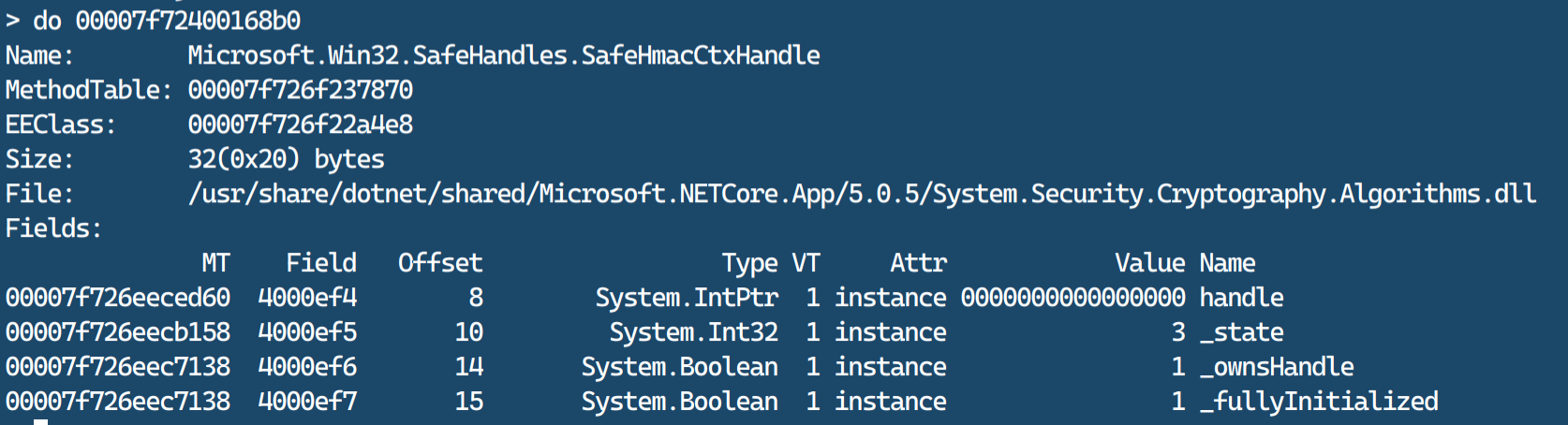 SafeBCryptHashHandle instances in finalize queue after dispose of HMAC instances · Issue #52041 ...