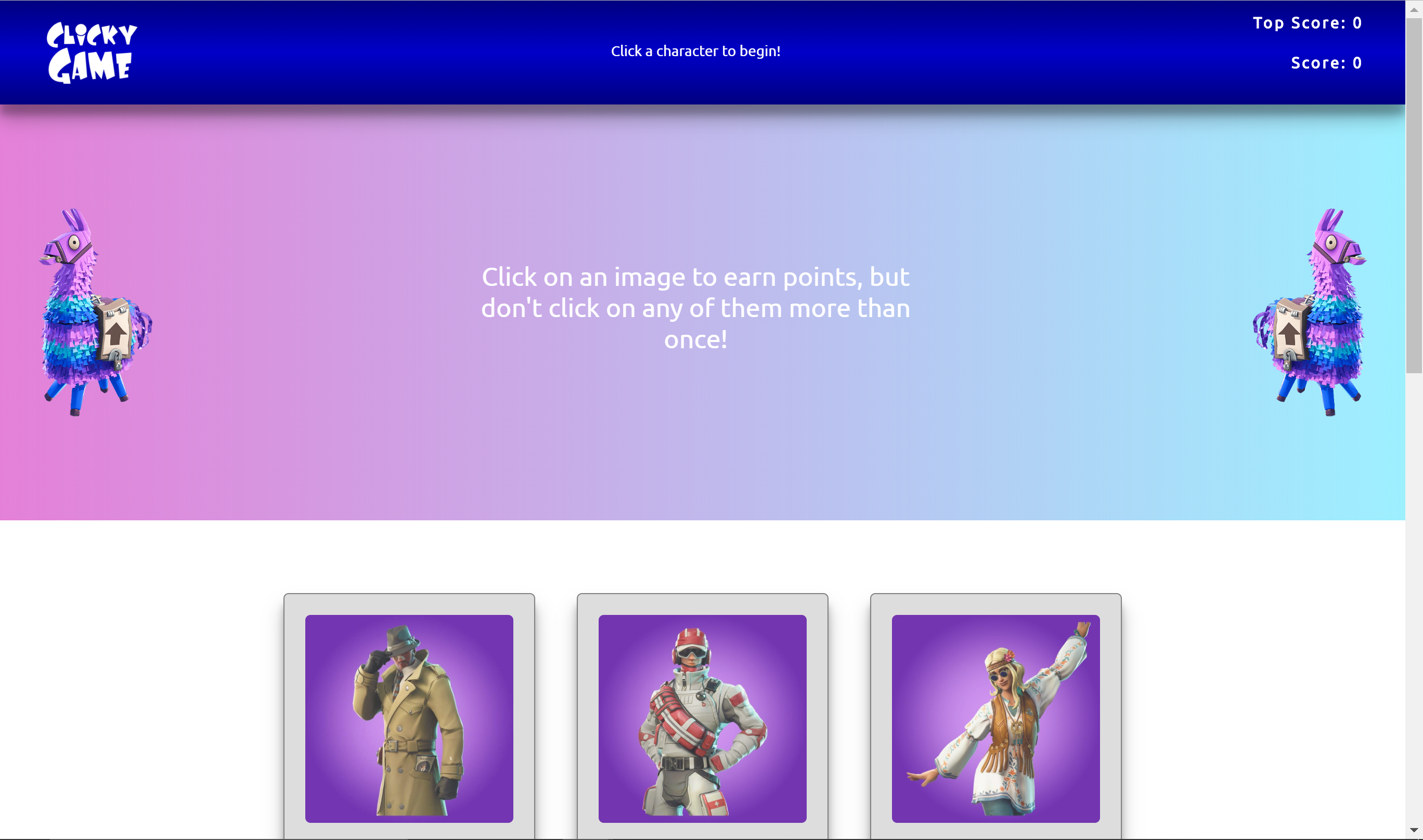 GitHub - MarvieSolis/clicky-game