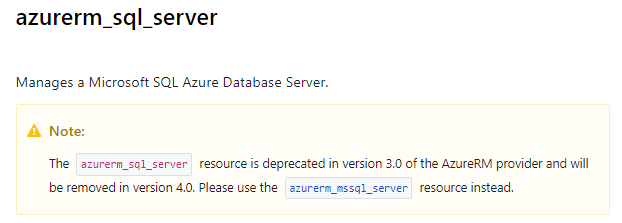 Check Ckv2 Azure 7 On Terraform Resource Azurerm Sql Server Needs To Be Created For