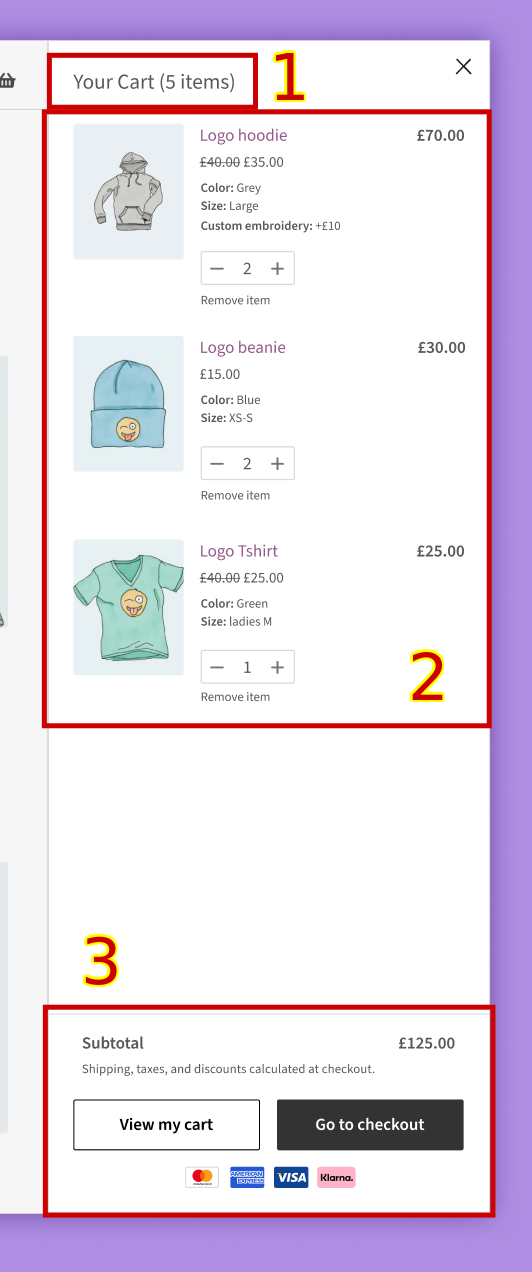 Mini Cart Block Divide Contents Into Three Inner Blocks · Issue 4855 · Woocommercewoocommerce