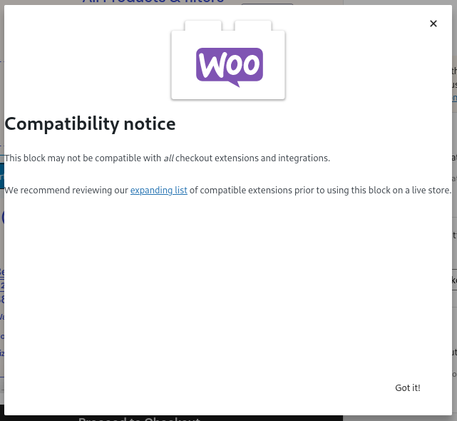 Compatibility Notice Styles Are Missing In The Site Editor · Issue