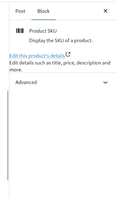 Product SKU block inside the All Products block: wrong link to edit the ...