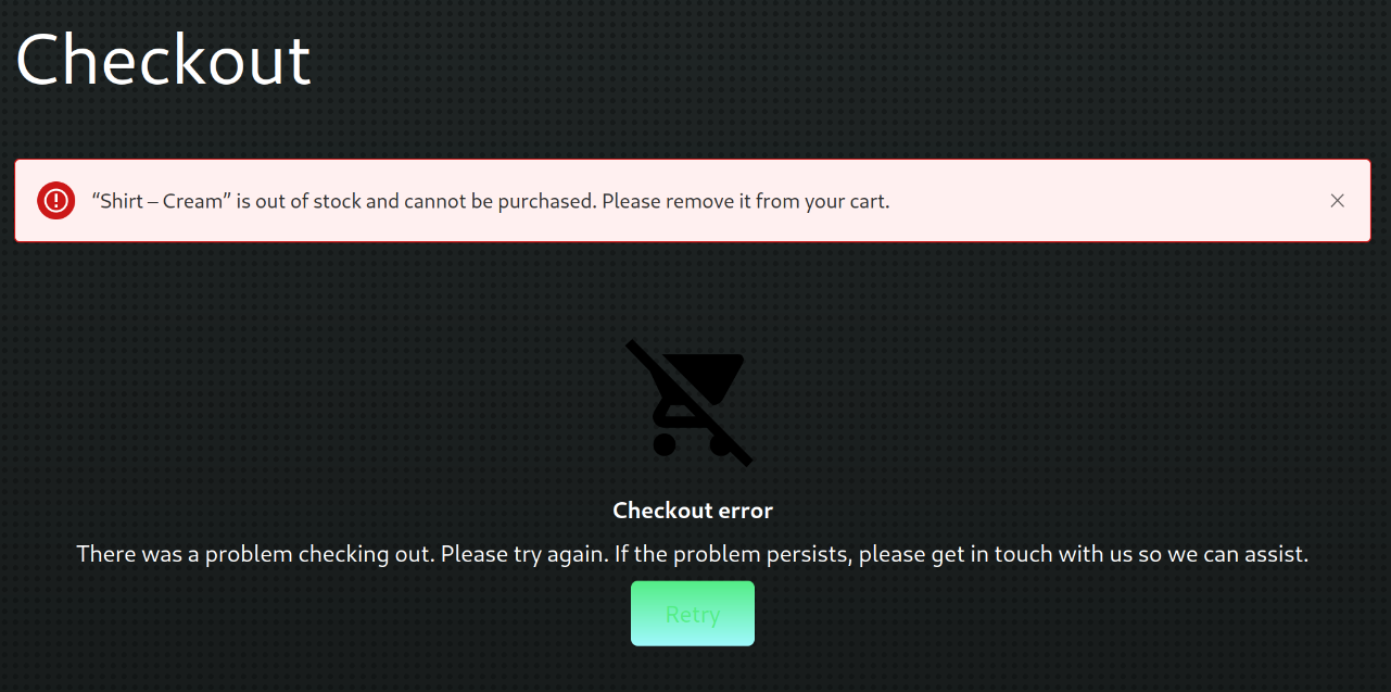 Checkout Block Error Icon Should Use Text Color Instead Of Always Being Black · Issue 9266