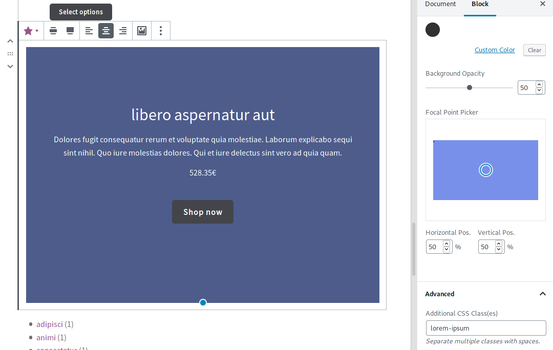 Featured Product doesn't apply the Additional CSS Class to the block · Issue #660 · woocommerce ...