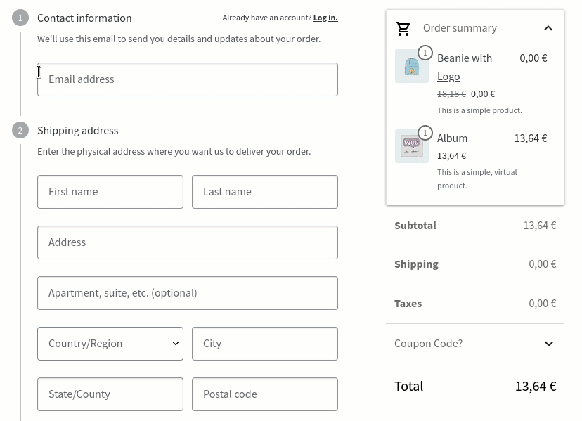 Checkout Block Validation Errors Don T Appear · Issue 2227 · Woocommerce Woocommerce Blocks