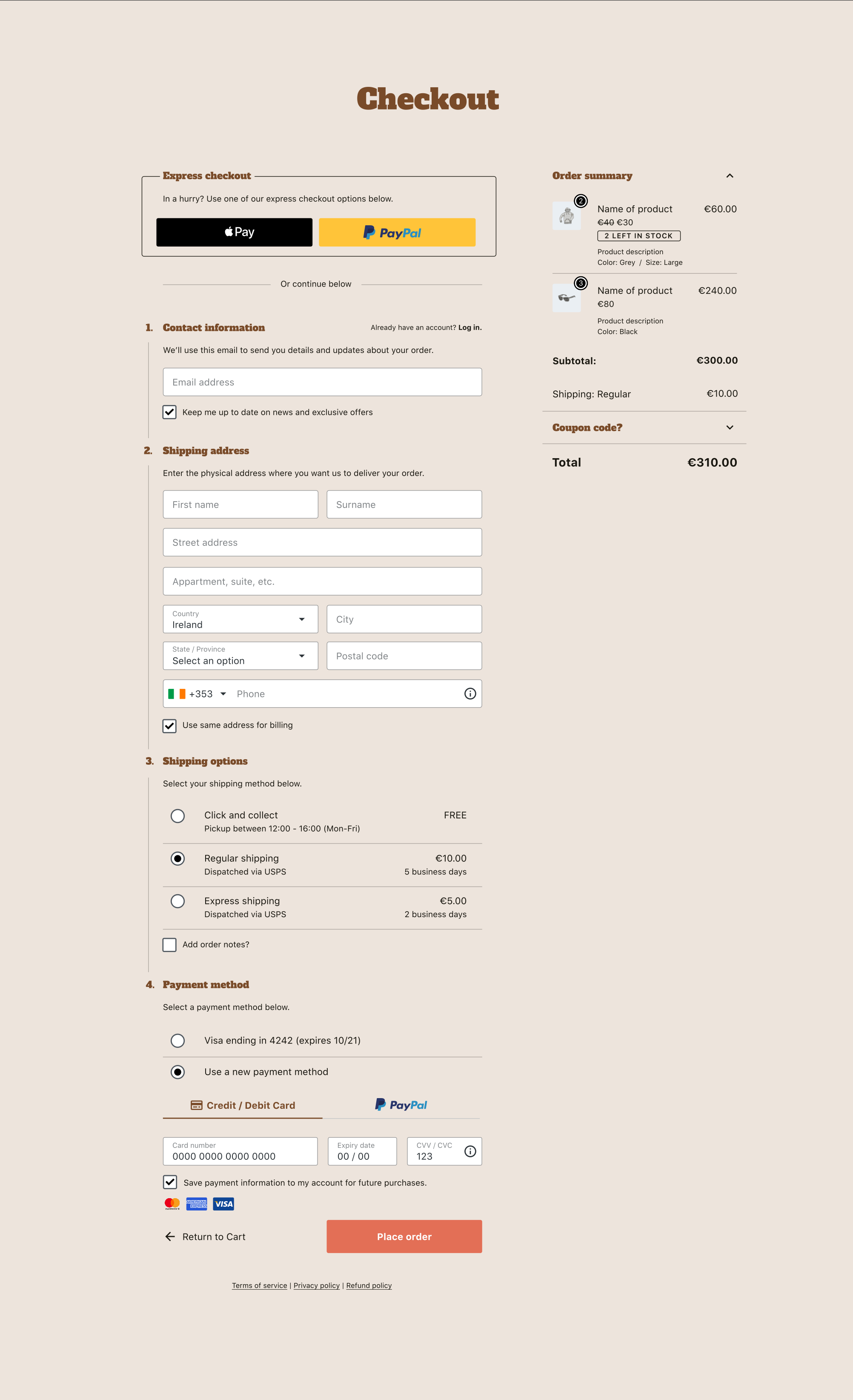 Implement new Cart and Checkout designs to improve theme compatibility ...