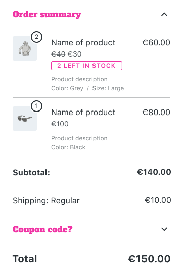Checkout Remove Borders Around Order Summary Panel · Issue 2663 · Woocommercewoocommerce 