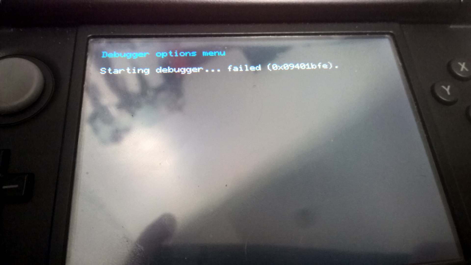 Error on Rosalina debbug option! · Issue #1029 · LumaTeam/Luma3DS · GitHub