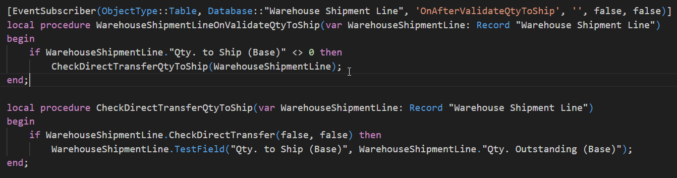 [BUG] Cannot Register Pick if Direct Transfer is Activ BC22 · Issue #23351 · microsoft ...