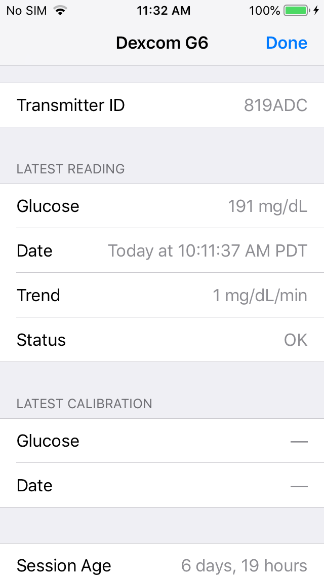 Loop not receiving Dexcom G6 cgm data for extended periods · Issue #1082 · LoopKit/Loop · GitHub