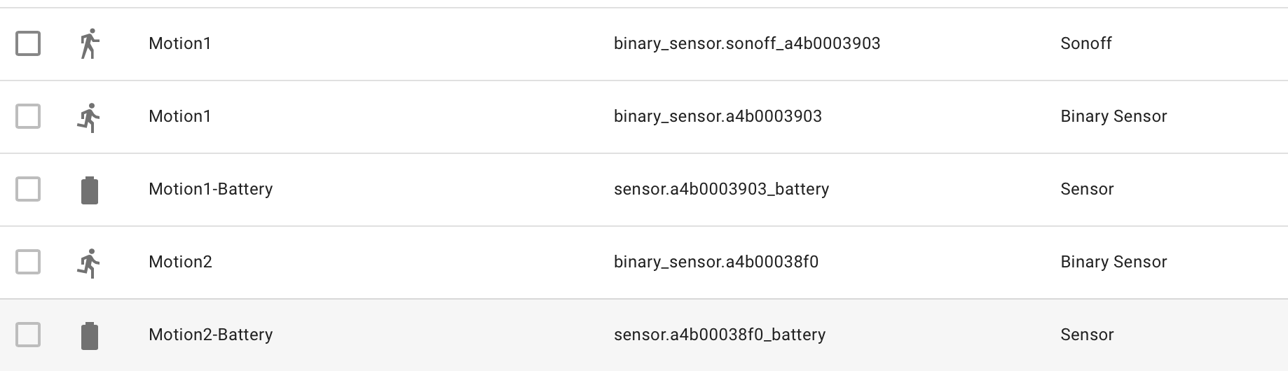 Multiple SNZB-03 PIR sensors · Issue #567 · AlexxIT/SonoffLAN · GitHub