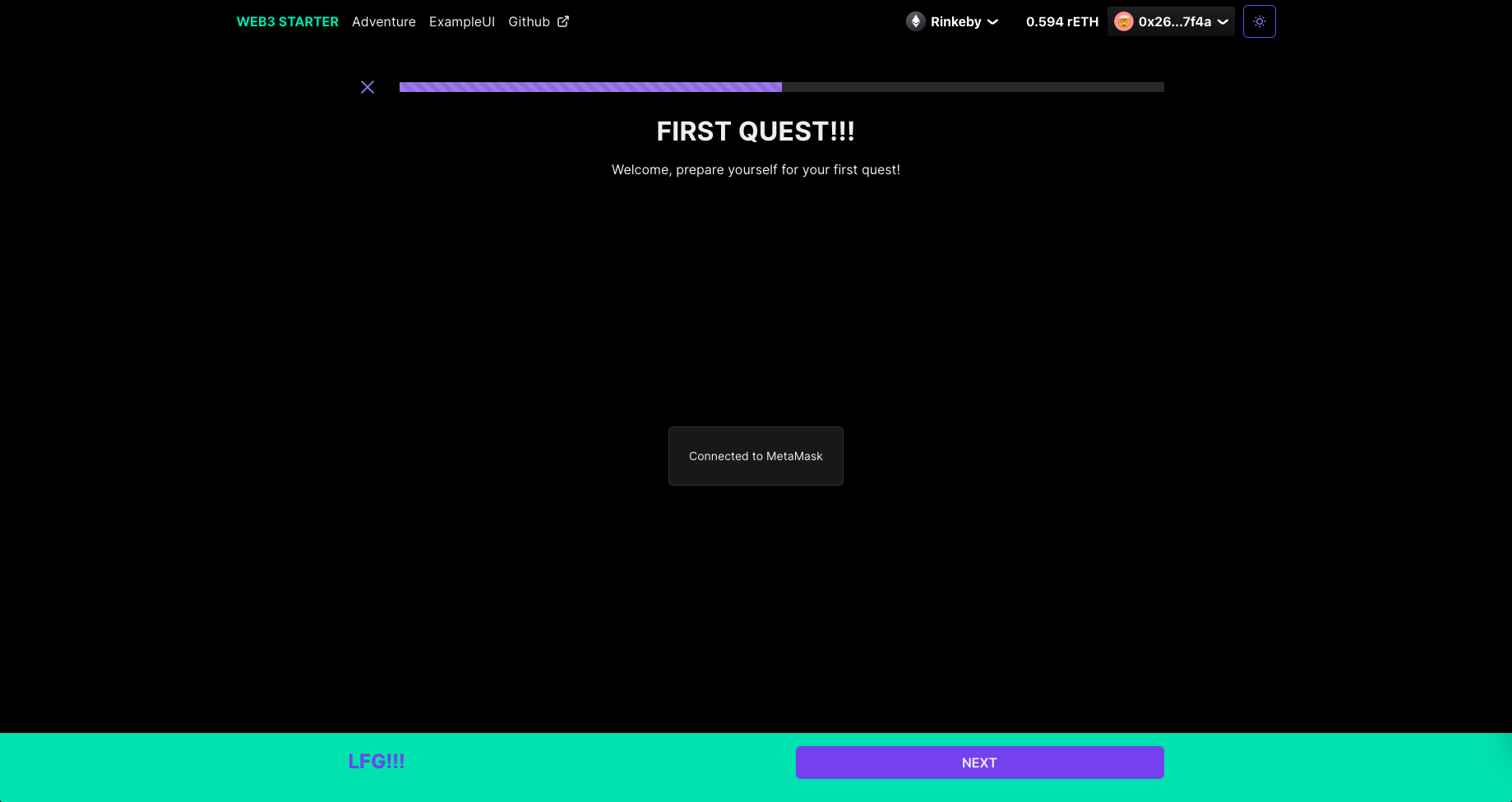 GitHub - aeither/web3-starter-template: Quick Web3 frontend starter using nextjs, chakra-ui, wagmi