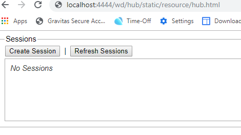 Selenium Grid Error - Error forwarding the new session cannot find : Capabilities {browserName ...