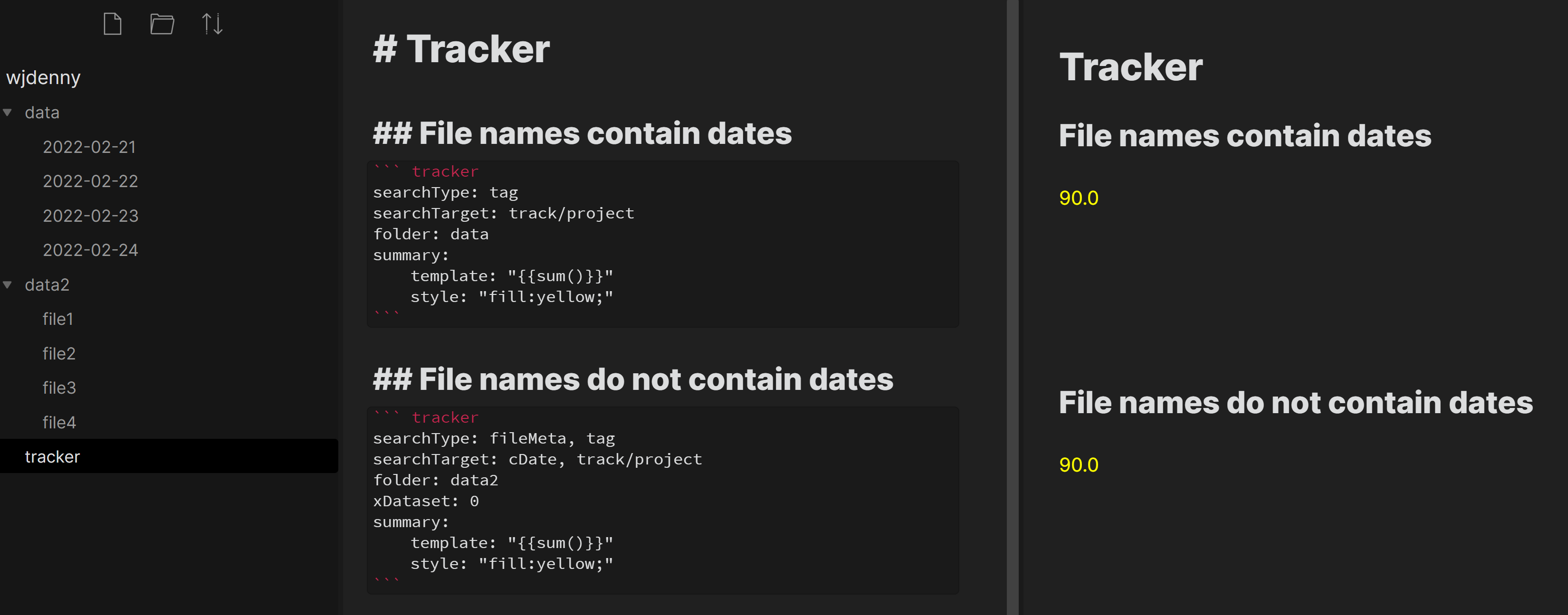 nested tags not working · Issue #99 · pyrochlore/obsidian-tracker · GitHub