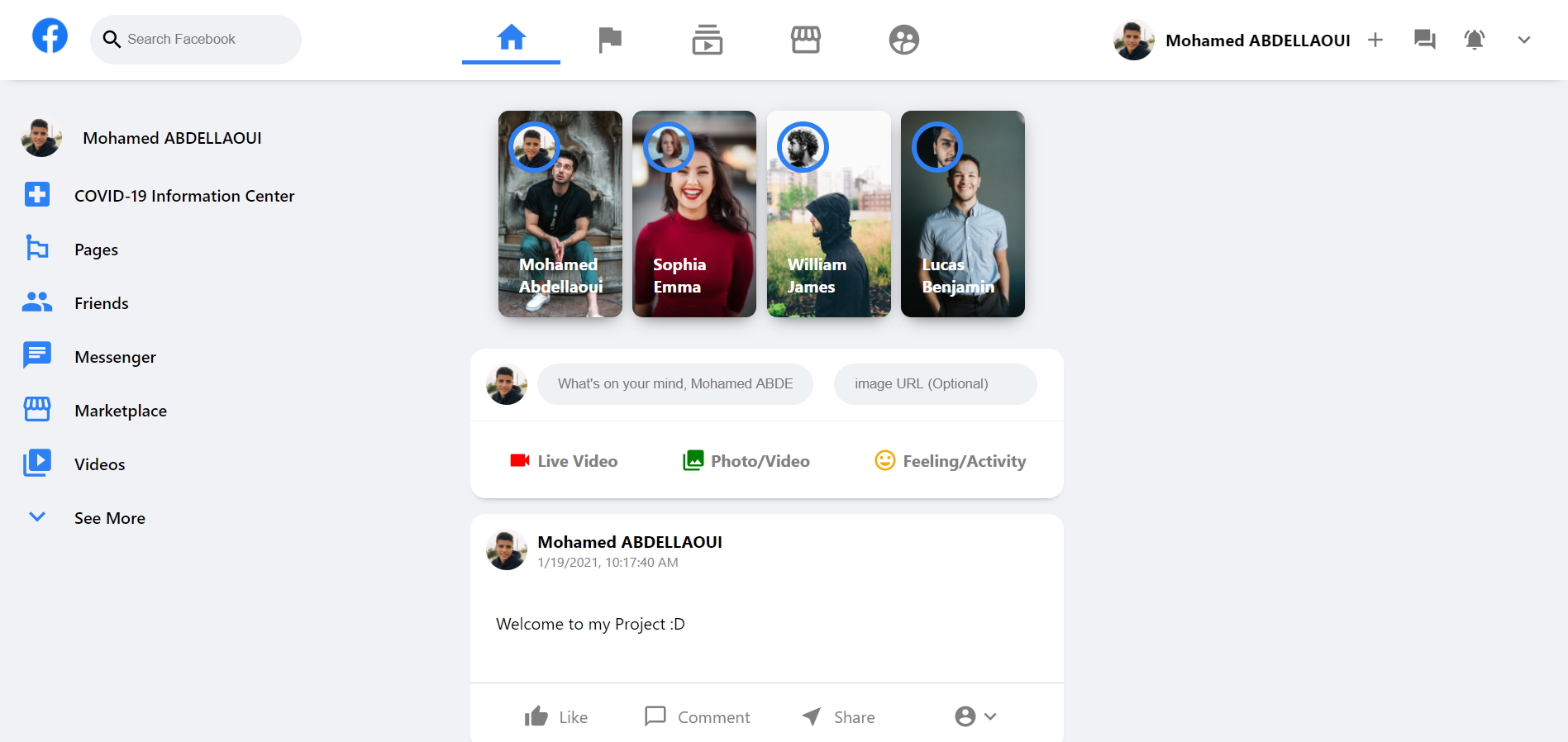 GitHub - medabde/facebook-clone