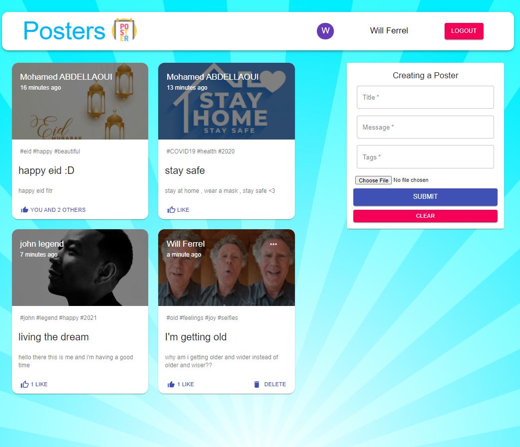 GitHub - medabde/posters-gallery