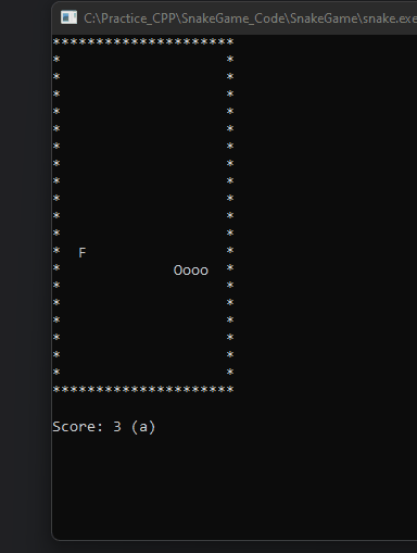 GitHub - anmol-b/SnakeGame: A C++ implementation of the classic snake game