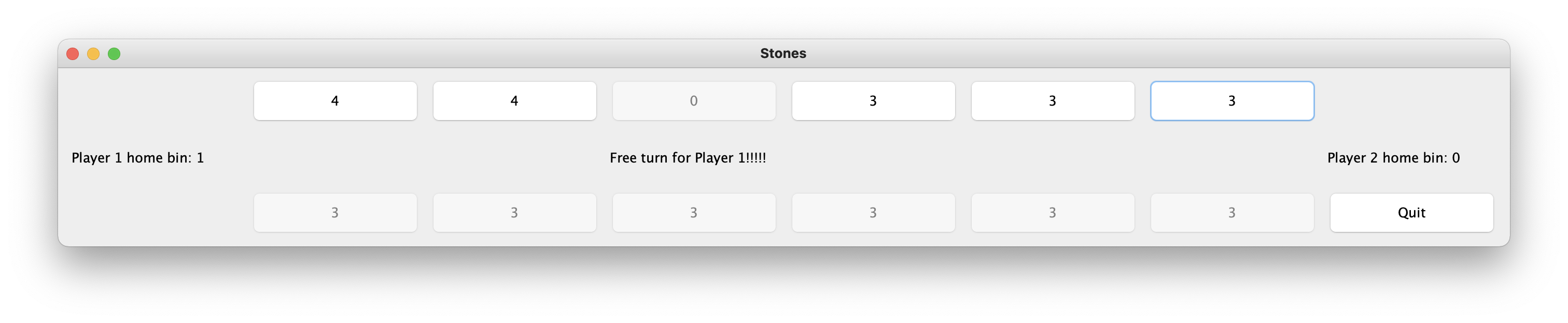 GitHub - JacobPamintuan/Mancala: A super simple GUI for the game "Mancala" with a twist...