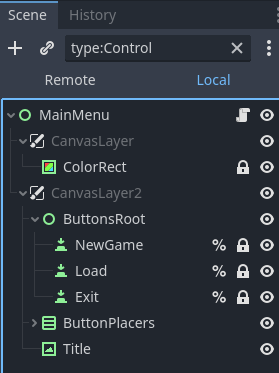 Scene tree filtering by type and group does not work in a running scene (Remote) · Issue #79035 ...