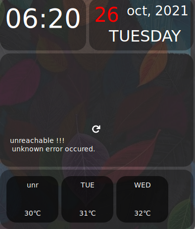clocket (clocket@tirtha): Not retrieving weather information from openweathermap · Issue #708 ...
