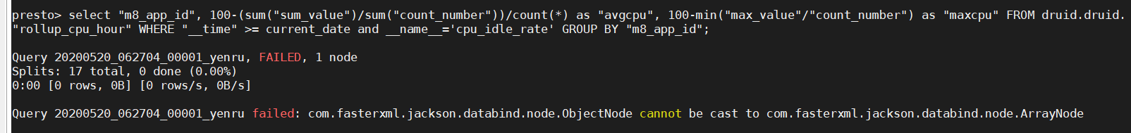 druid connector is error · Issue #14560 · prestodb/presto · GitHub
